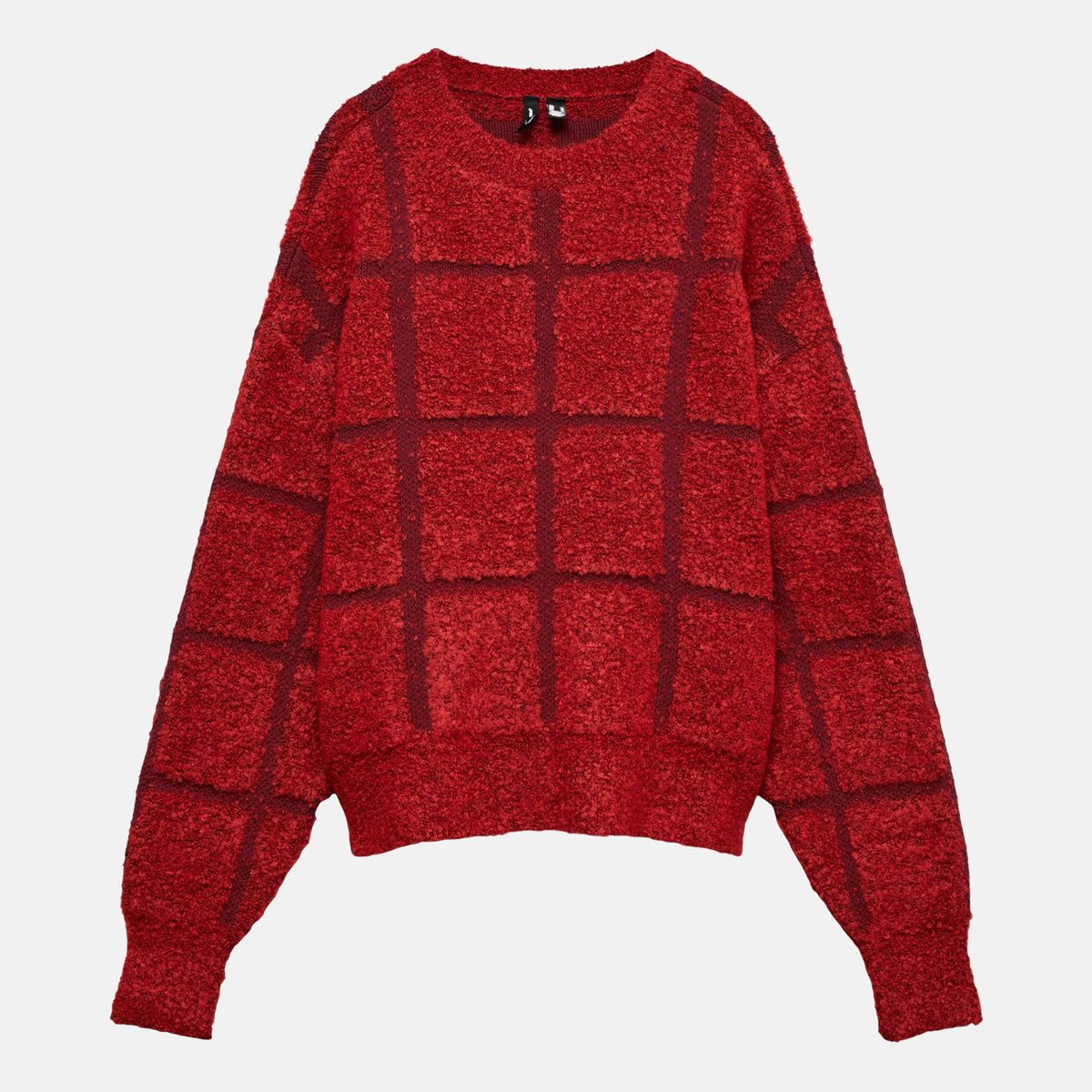 Pull met ronde hals - rood - VERO MODA® - ZEB