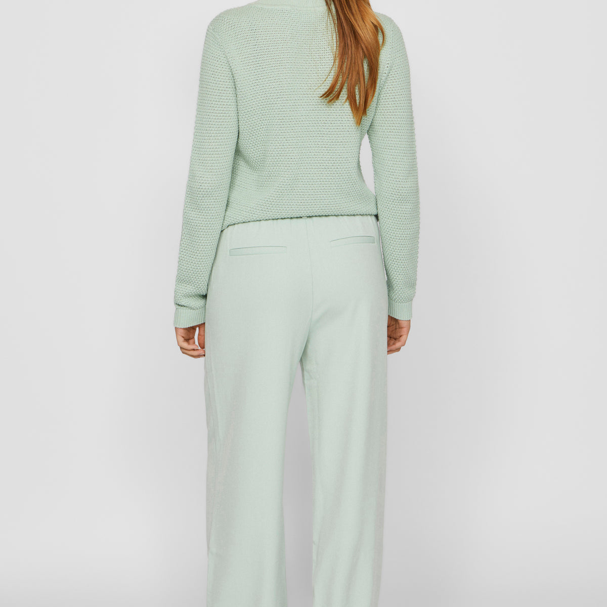 Broek - groen - VILA® - ZEB