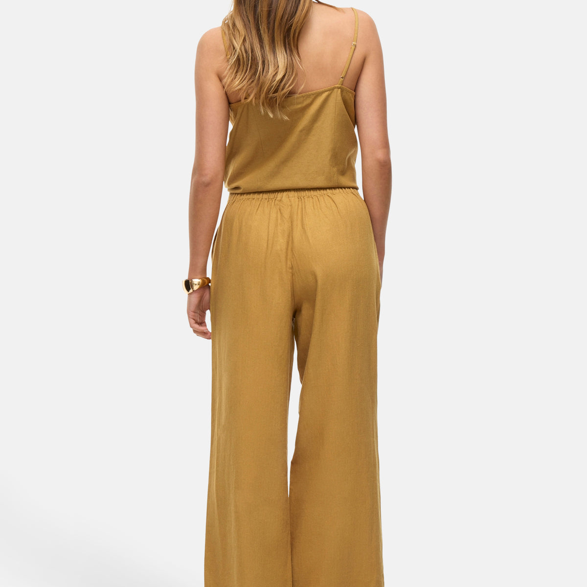 Broek - bruin - VILA® - ZEB