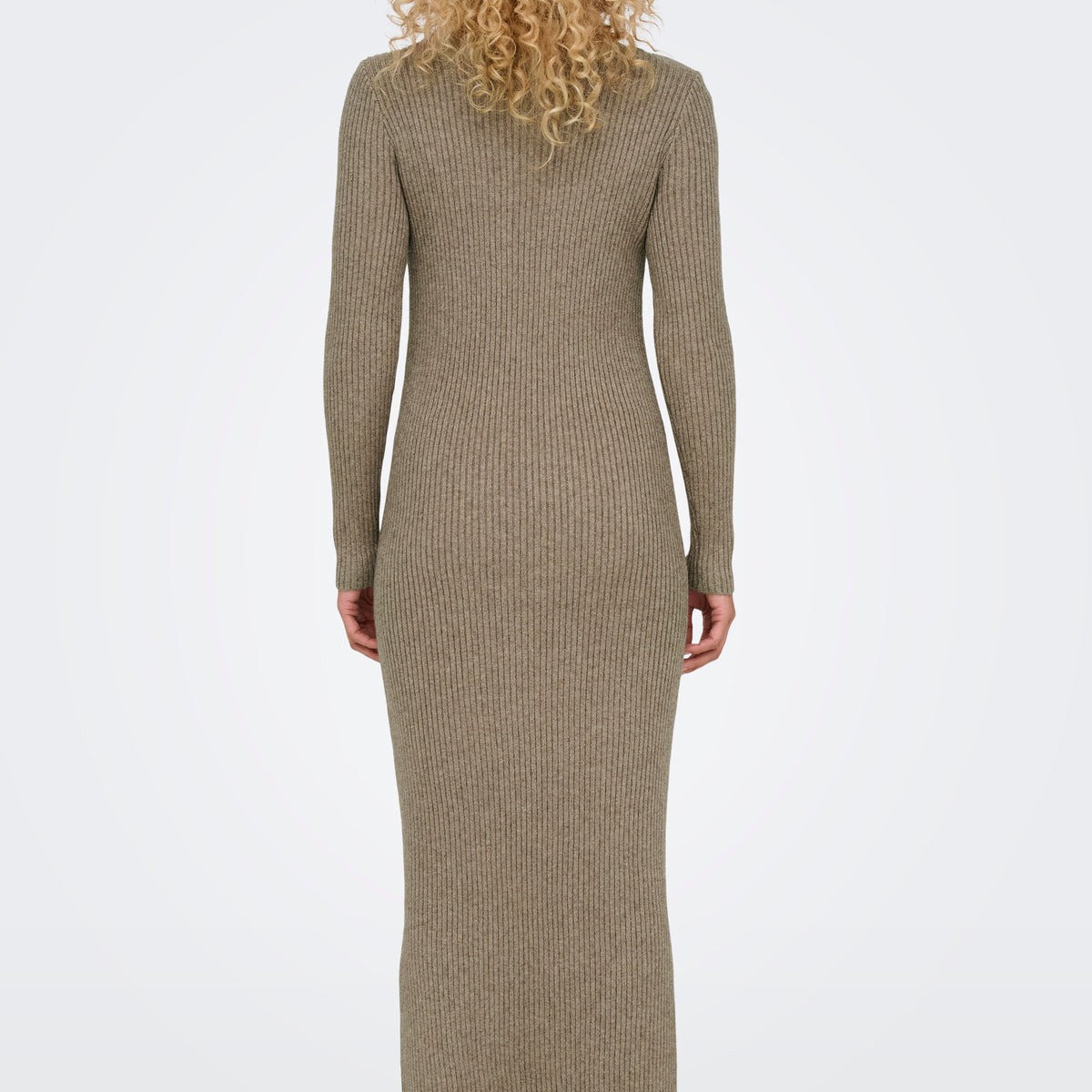 Kleedje met lange mouwen - beige - ONLY® - ZEB