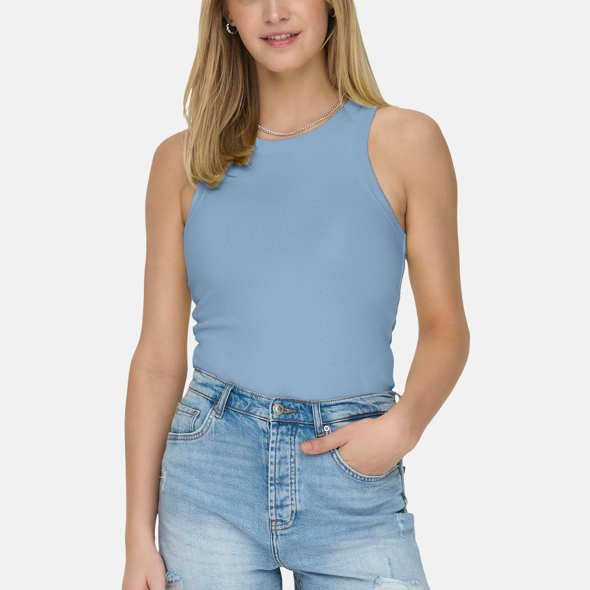 Singlet - blauw - ONLY® - ZEB