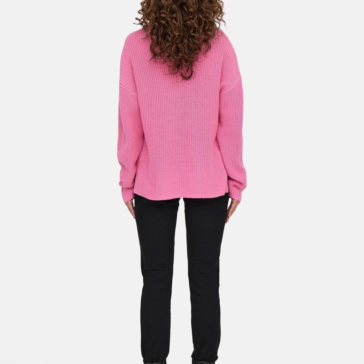 Pull met ronde hals - roze - ONLY® - ZEB