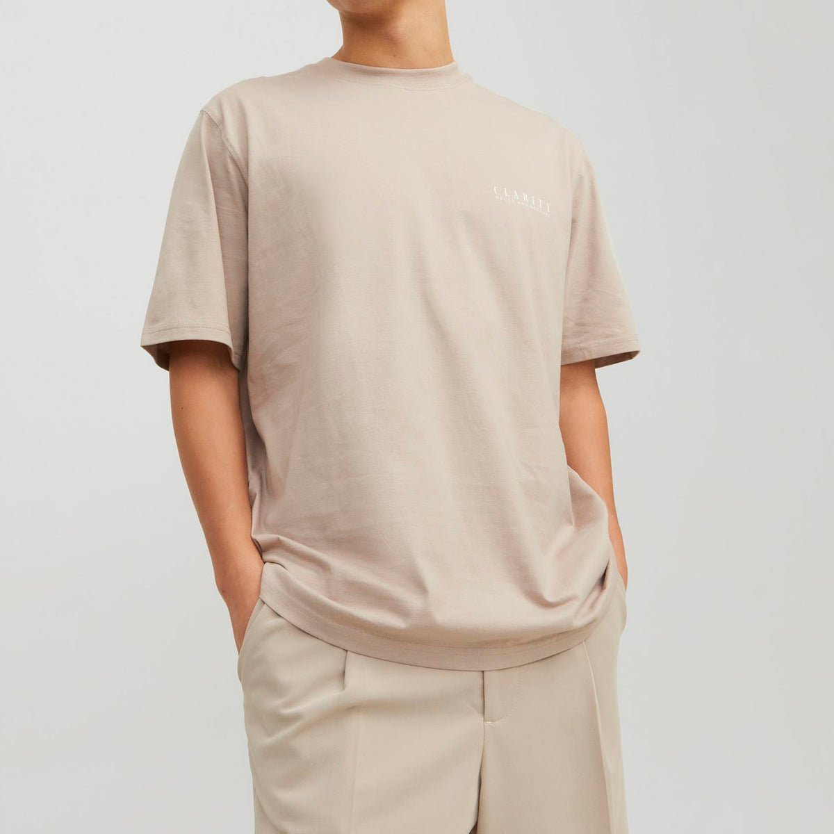 T-shirt - ecru - ORIGINALS BY JACK & JONES - ZEB