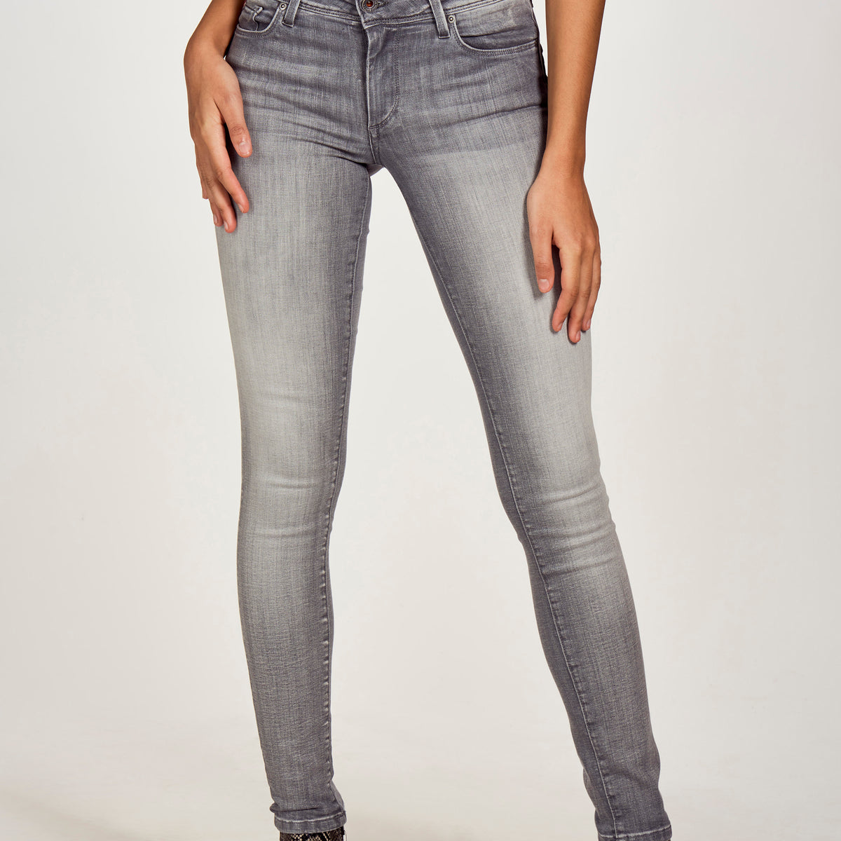 WONDER SKINNY - light grey denim - Salsa Jeans® - ZEB