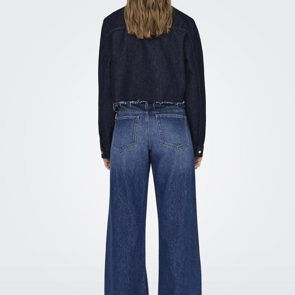 Dames tops jas jeansjas - dark blue denim - ONLY® - ZEB