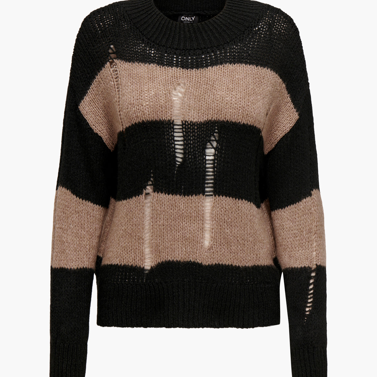 Pull met ronde hals - zwart - ONLY® - ZEB