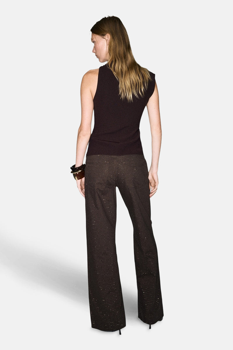 Colored jeans - bruin - MANGO - ZEB