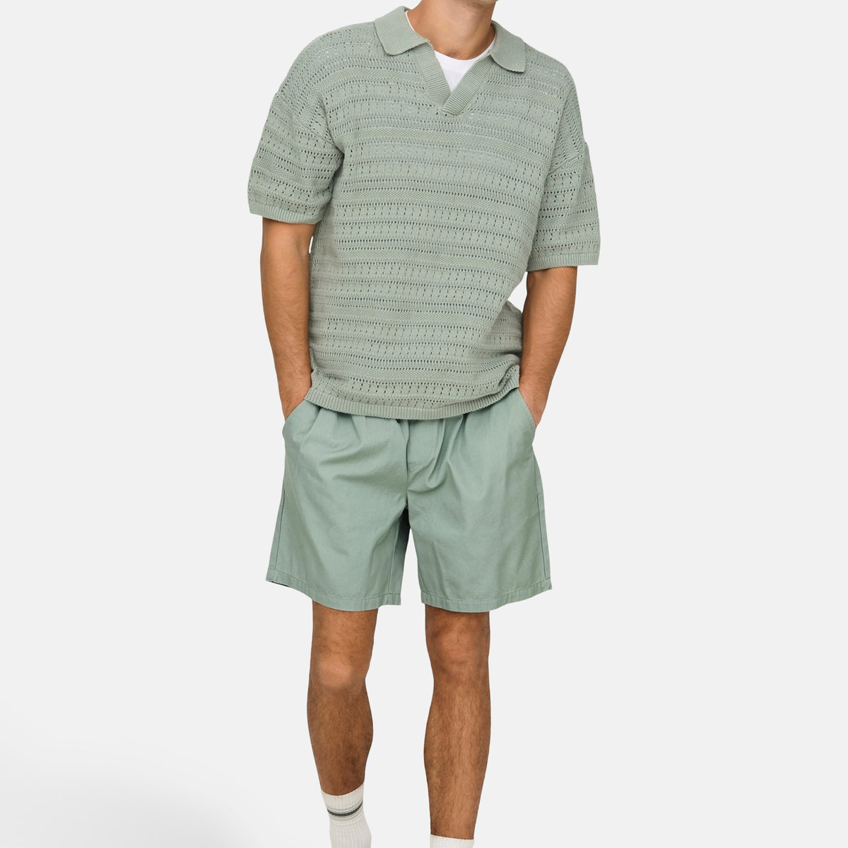 Short - groen - ONLY & SONS® - ZEB