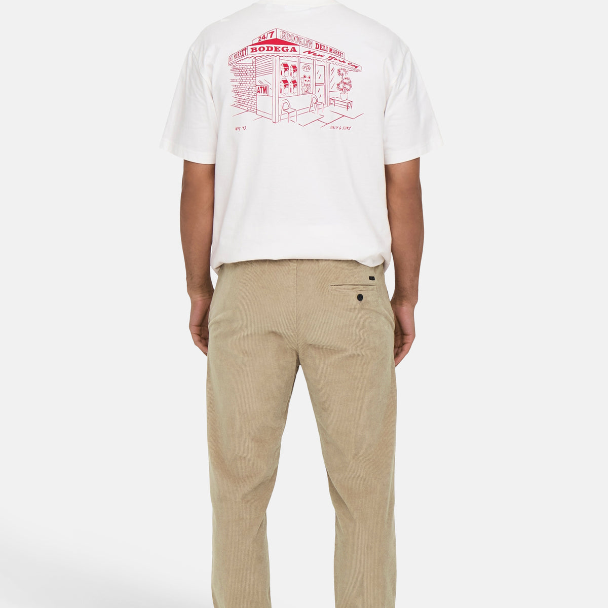 Broek - beige - ONLY & SONS® - ZEB