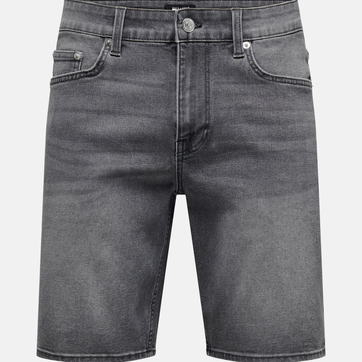 Short - dark grey denim - ONLY & SONS® - ZEB