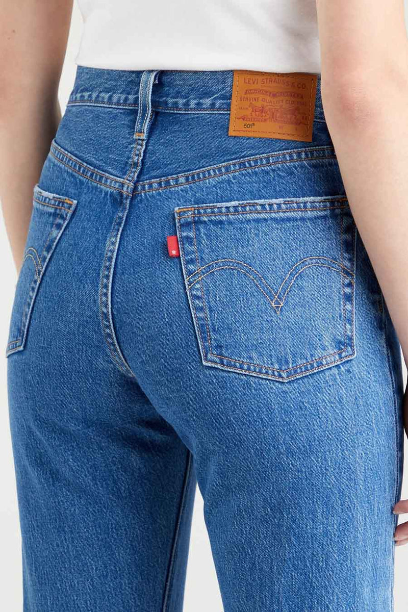 Straight jeans - mid blue denim - Levi's® - ZEB