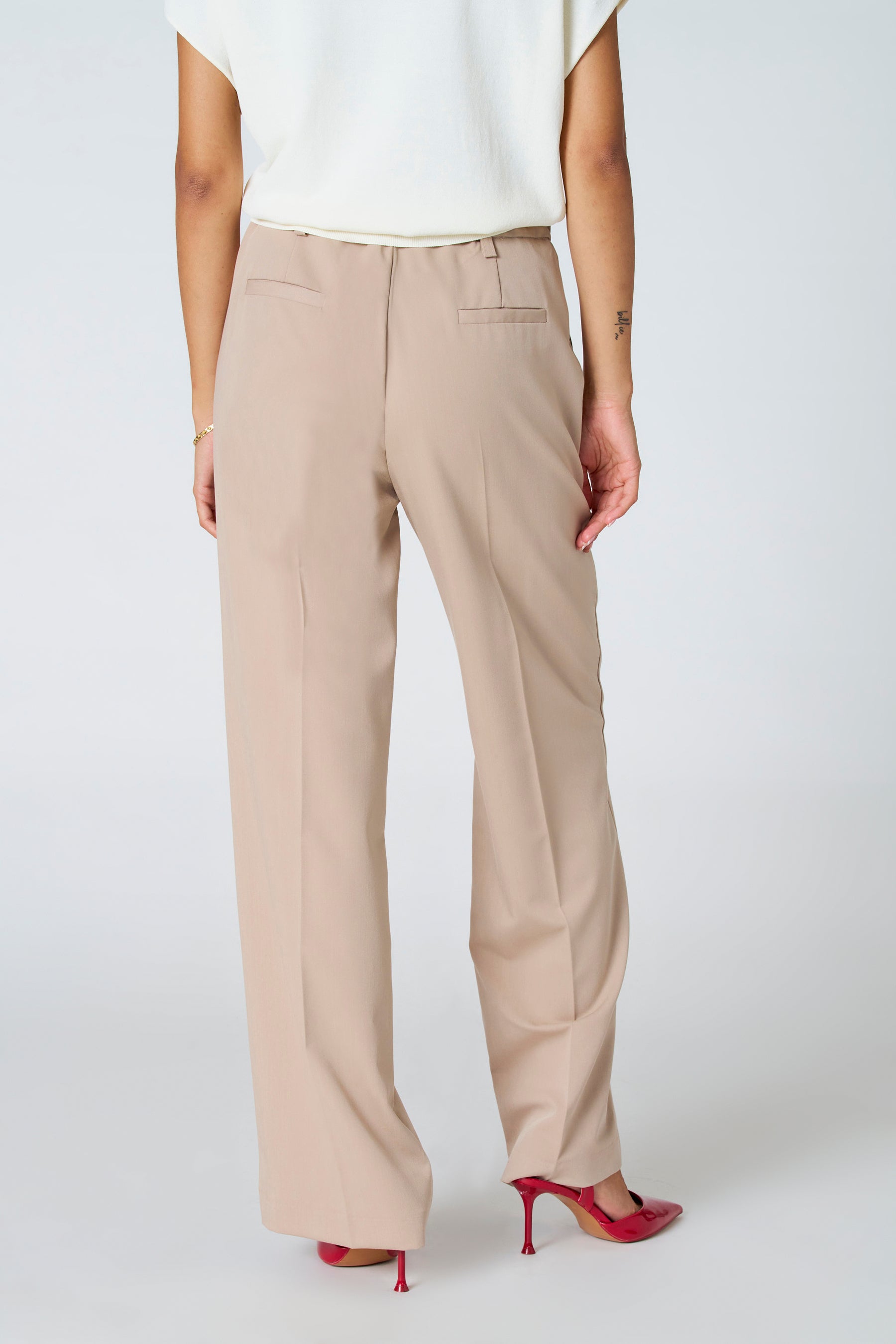 Broek - Beige - Astrid Black Label - ZEB