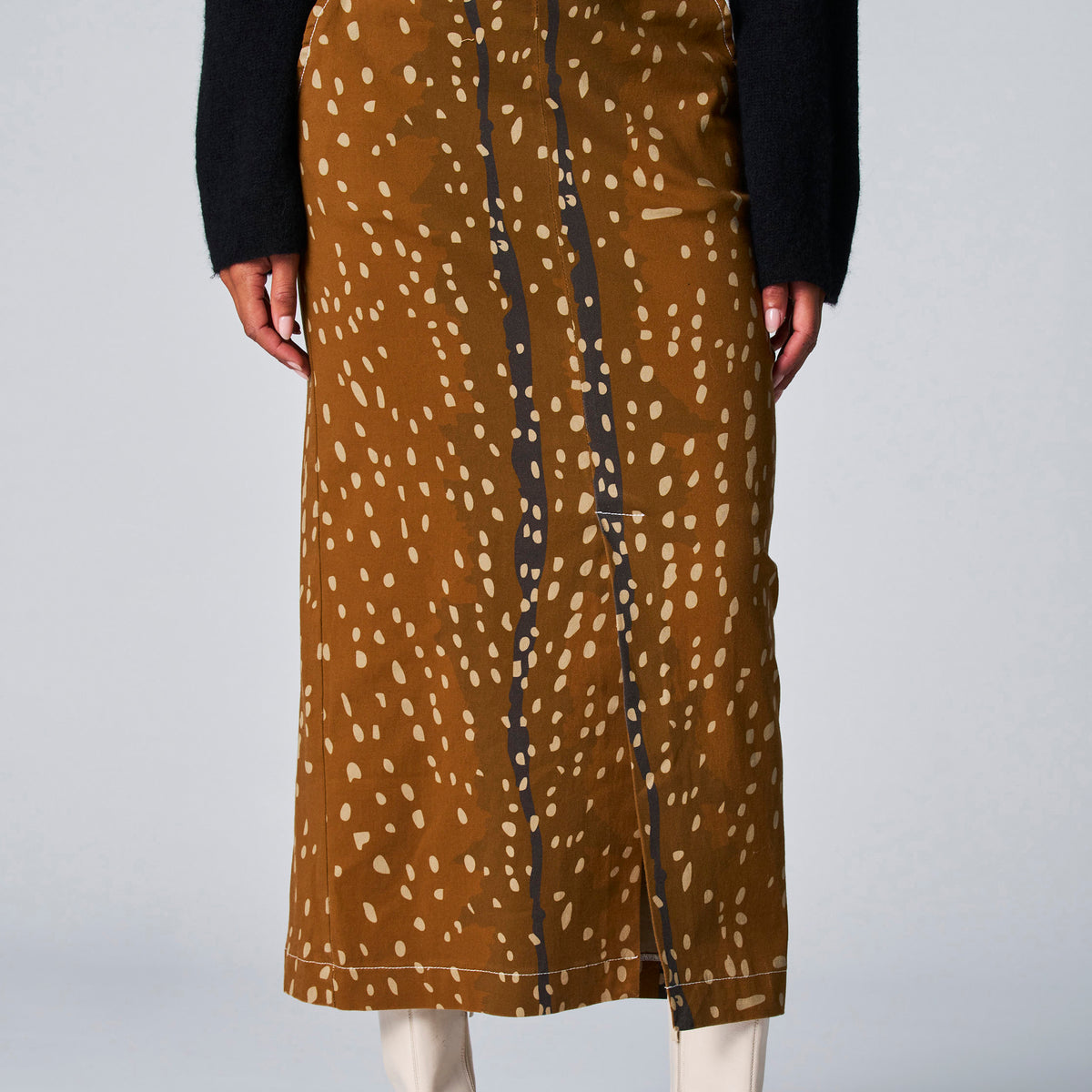 Jupe - Brun - Astrid Black Label - ZEB