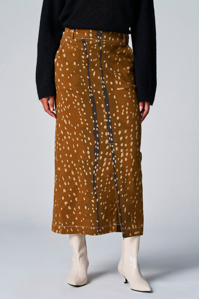 Jupe - Brun - Astrid Black Label - ZEB