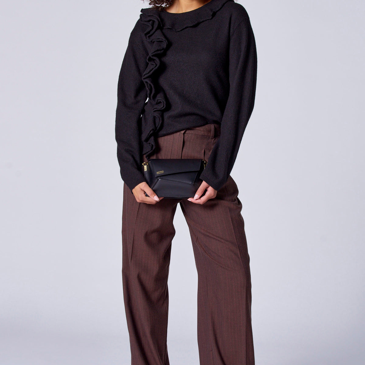 Kostuumbroek - bruin - Astrid Black Label - ZEB