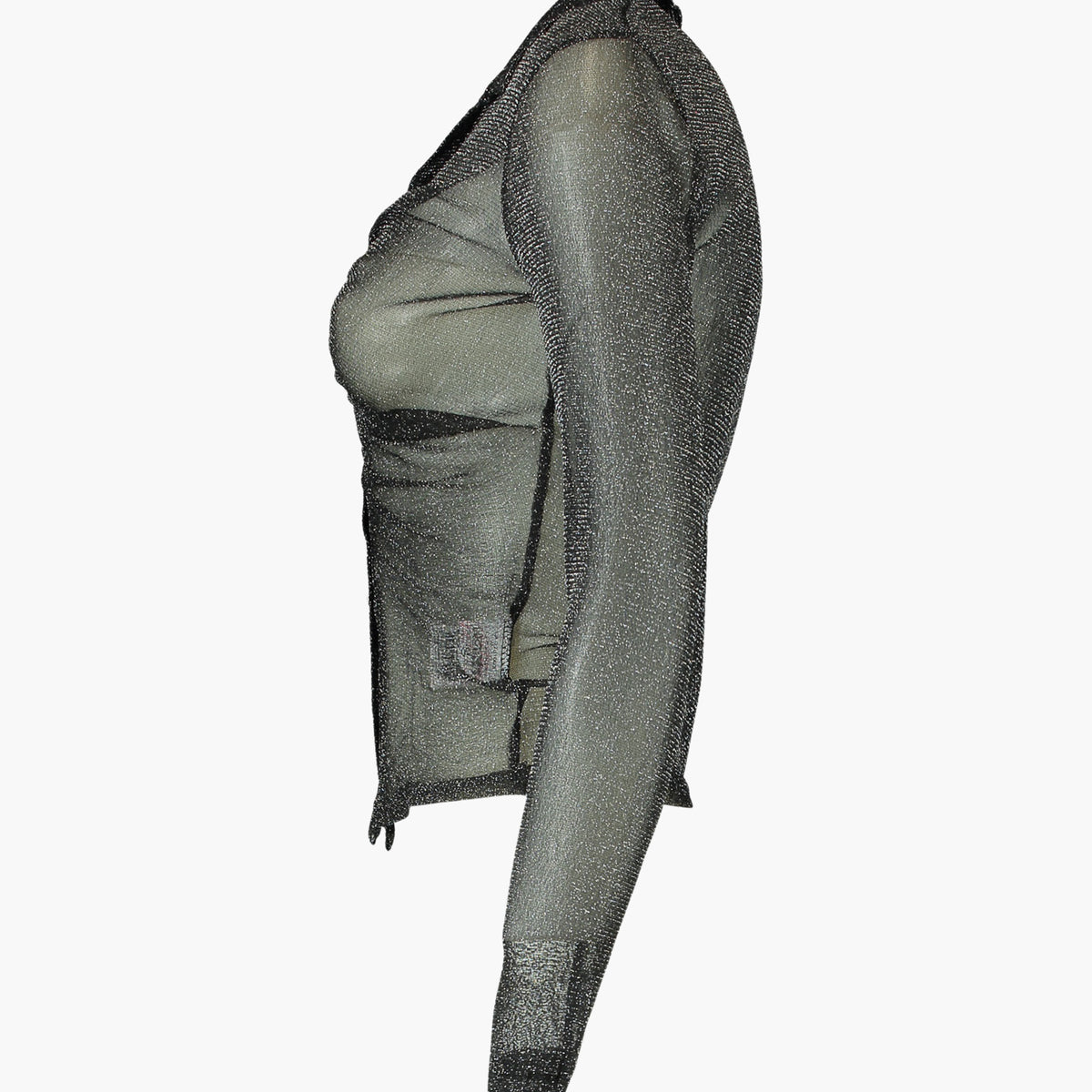 Hemd (lange mouwen) Zwart - HAILYS - LA2201003_BLACK GLITTER – ZEB