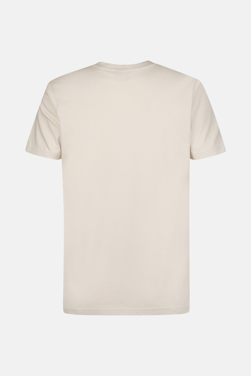 T-shirt met korte mouwen - Beige - Petrol Industries® - ZEB