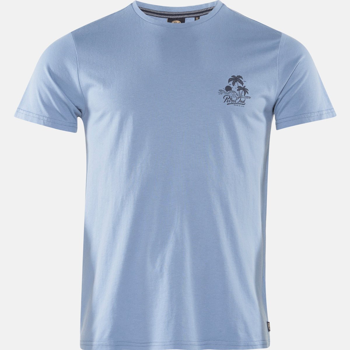 T-shirt met korte mouwen - blauw - Petrol Industries® - ZEB