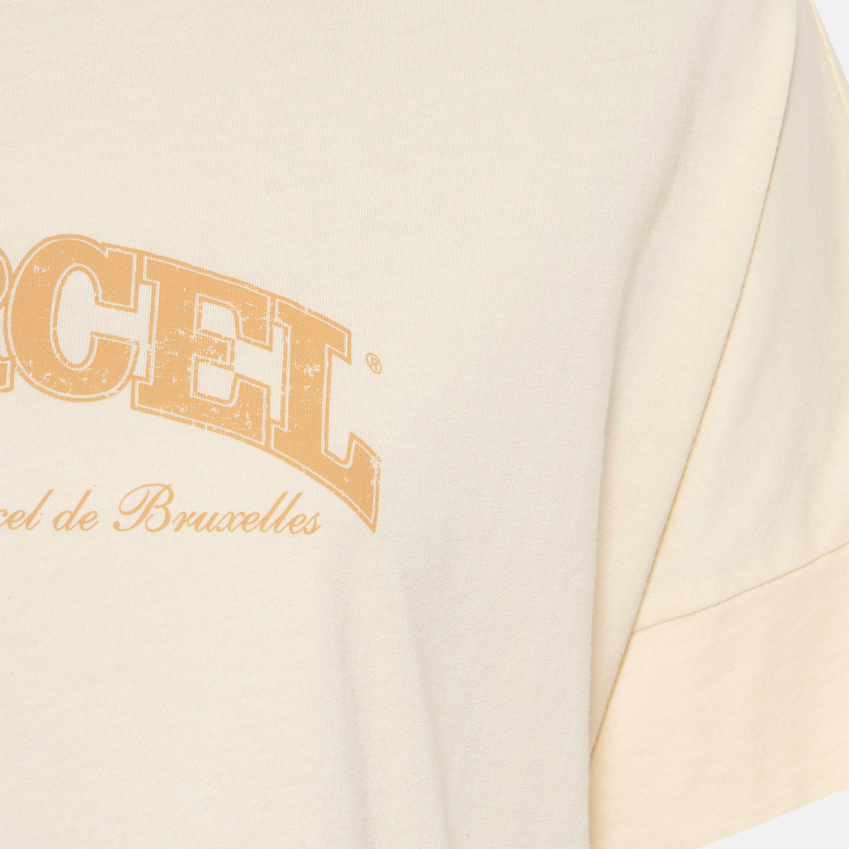 T-shirt met korte mouwen - Ecru - Le Fabuleux Marcel de Bruxelles - ZEB